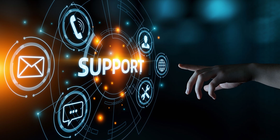 Contacter le service support informatique